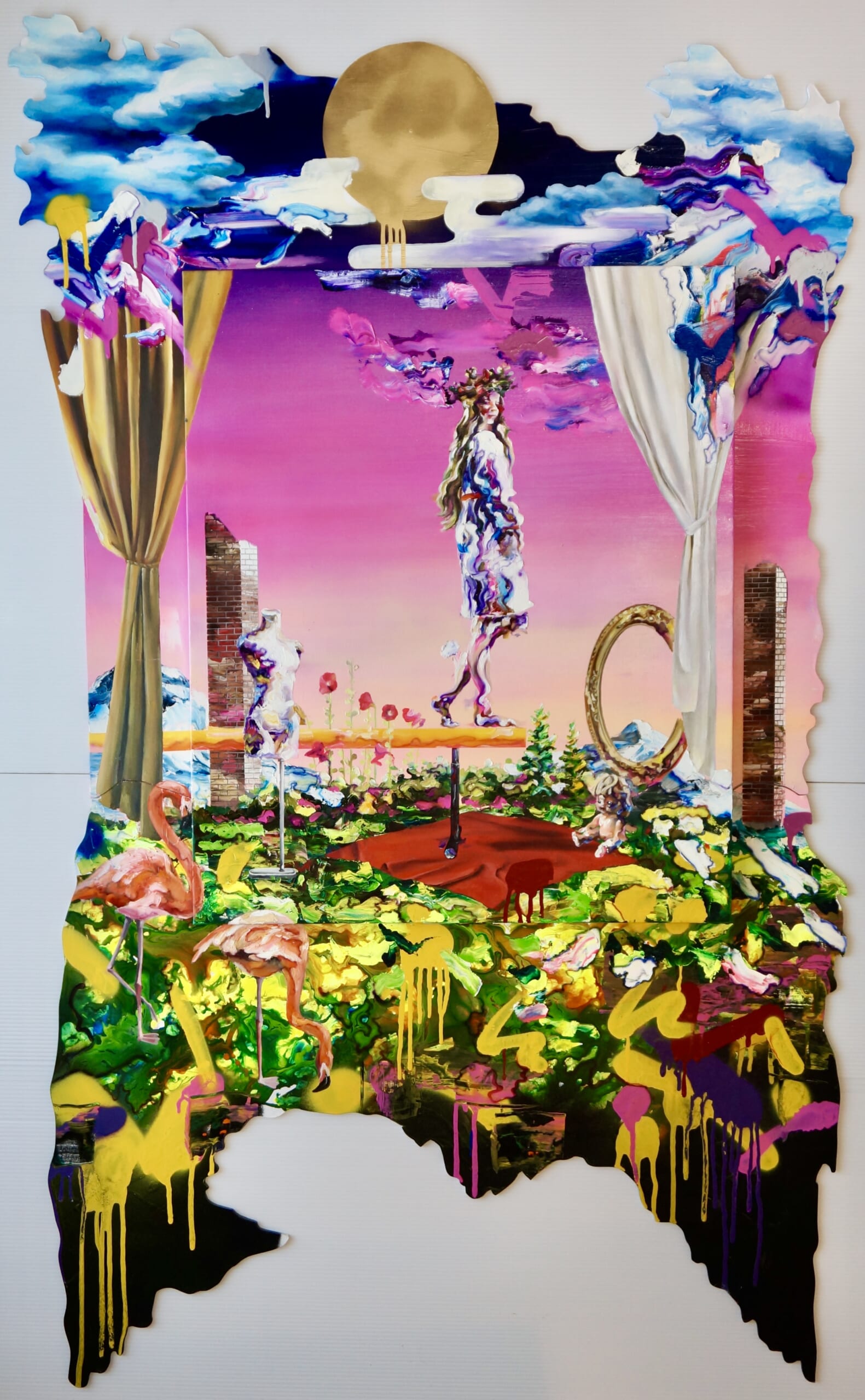 Gravity（woman） | Work | 内藤 亜澄 / Azumi Naito